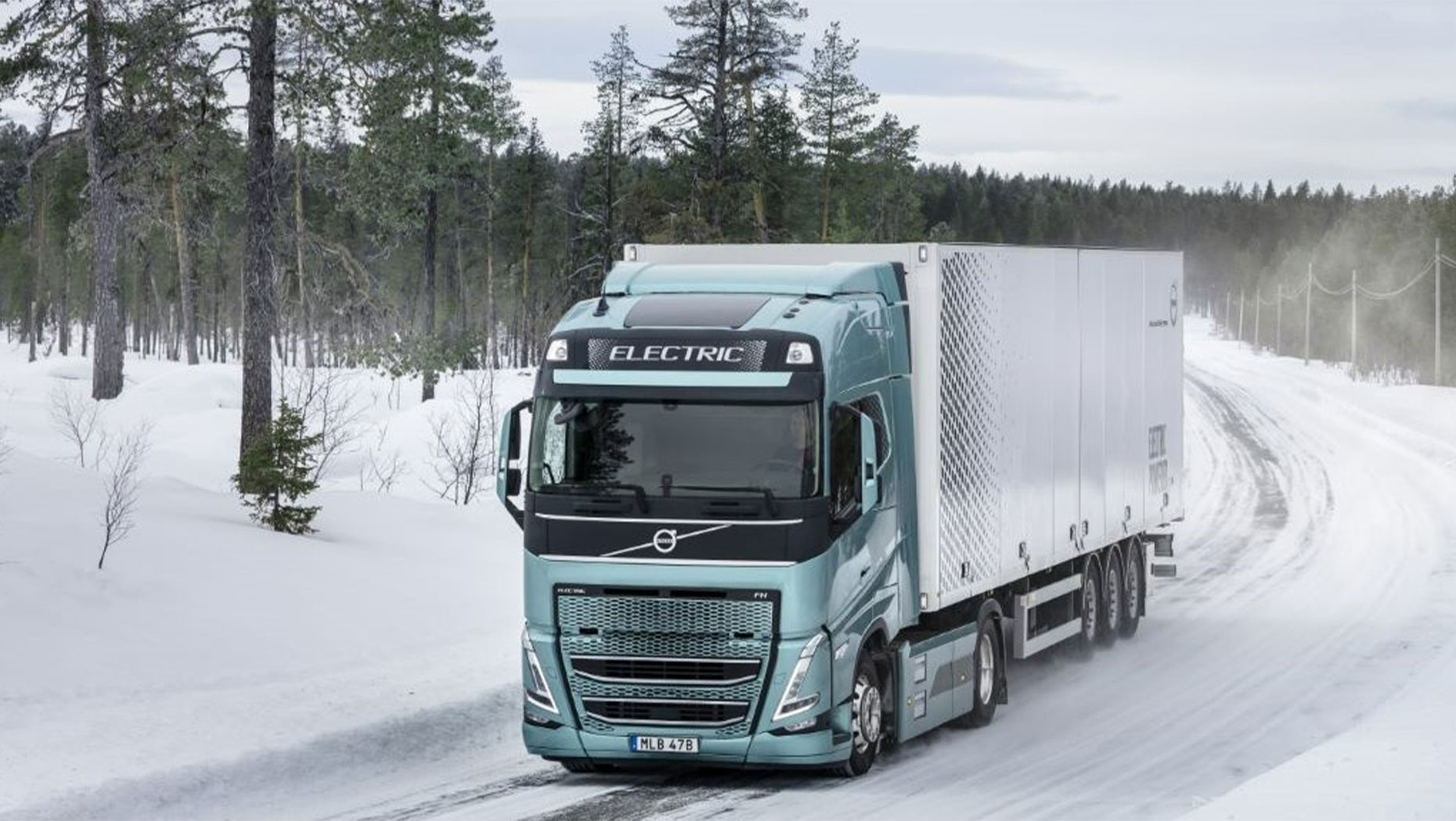 Volvos elektriske lastebiler testet i ekstremt vintervær | Volvo Trucks