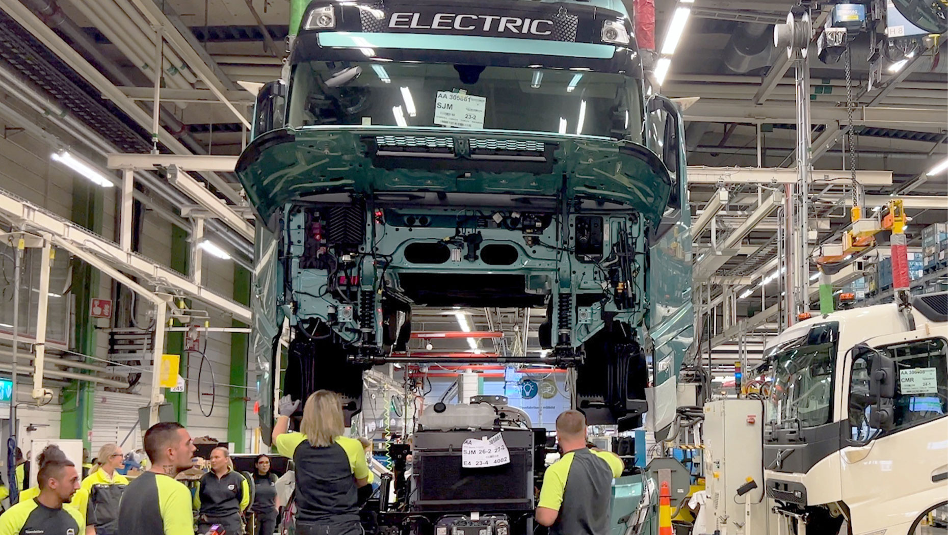 Volvo Trucks starter serieproduksjon av tunge elektriske lastebiler