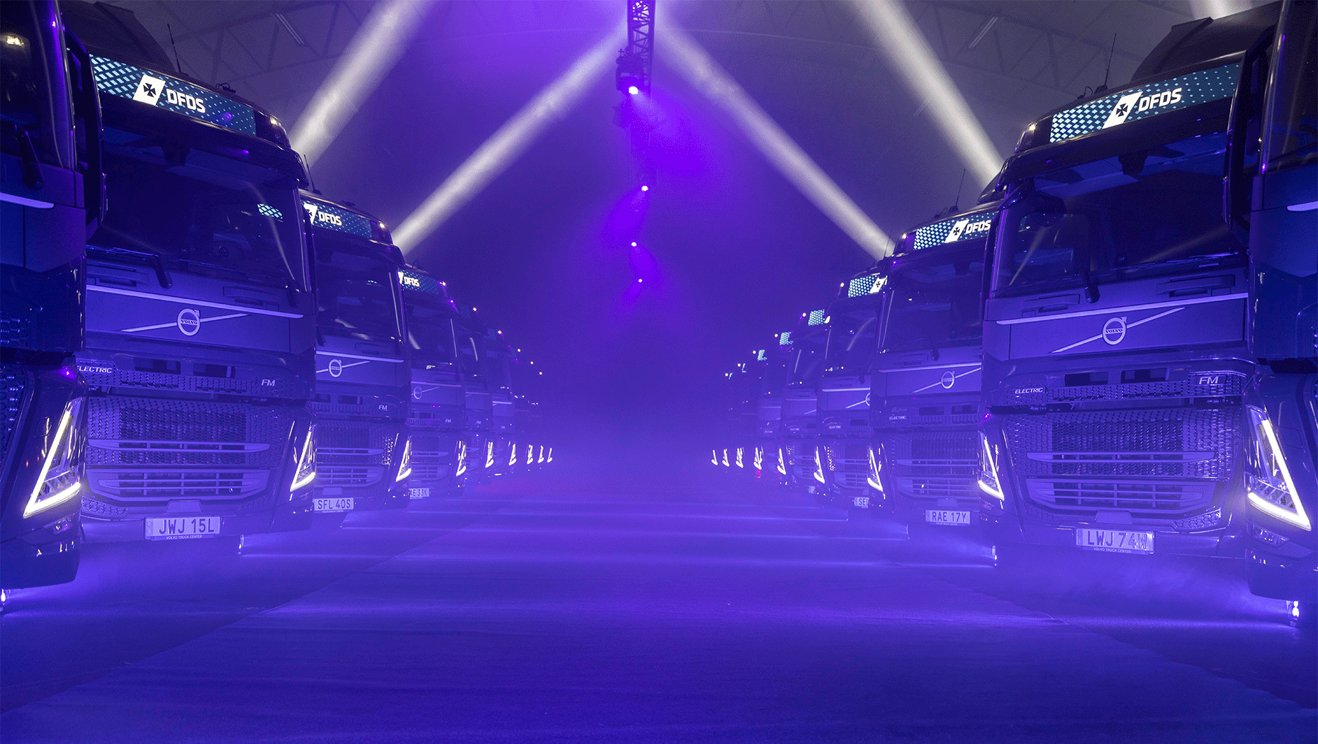 Volvo leverer 20 elektriske lastebiler til DFDS i Gøteborg