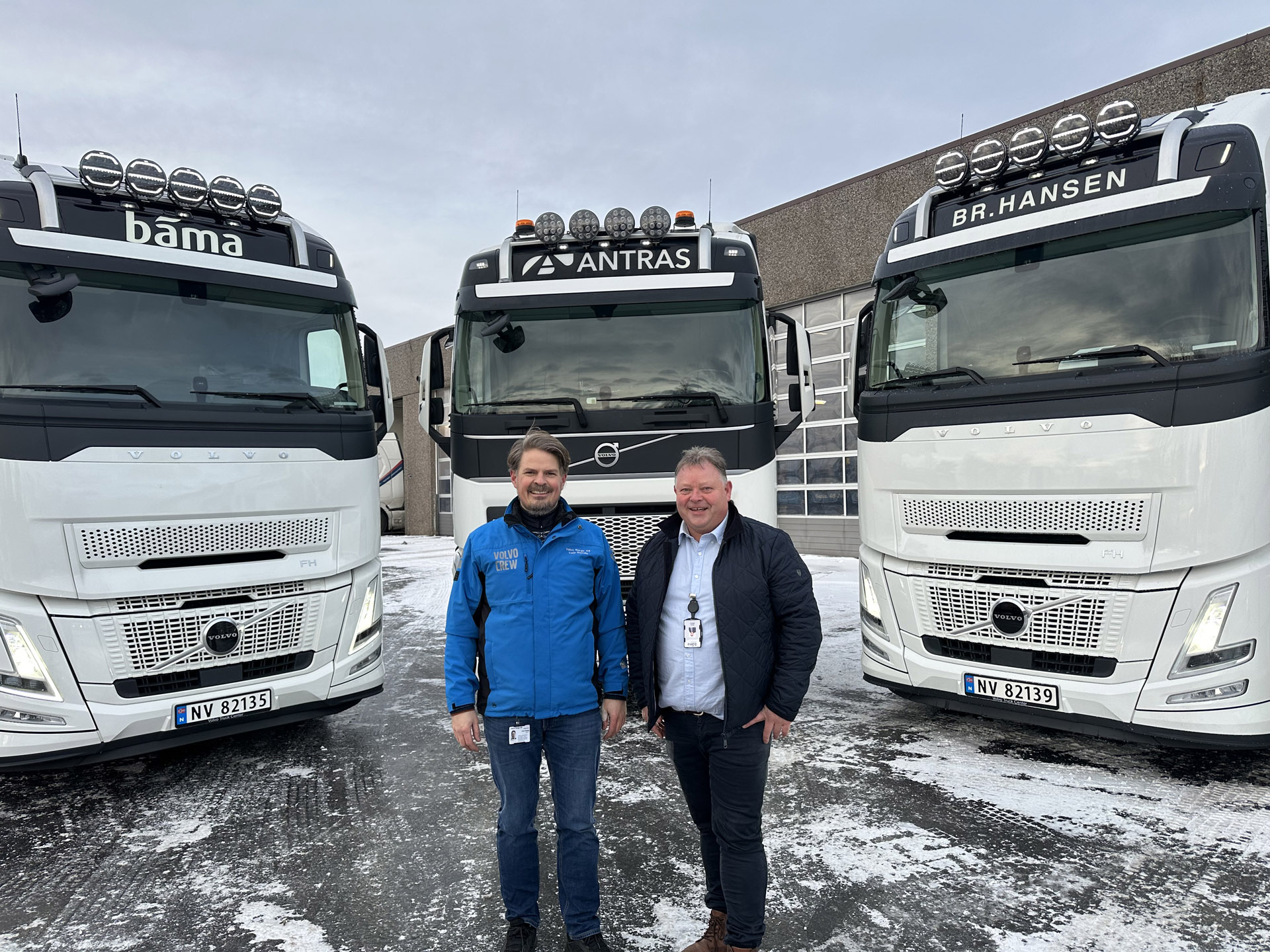 Bama Logistikk AS bestiller 50 nye lastebiler fra Volvo Trucks
