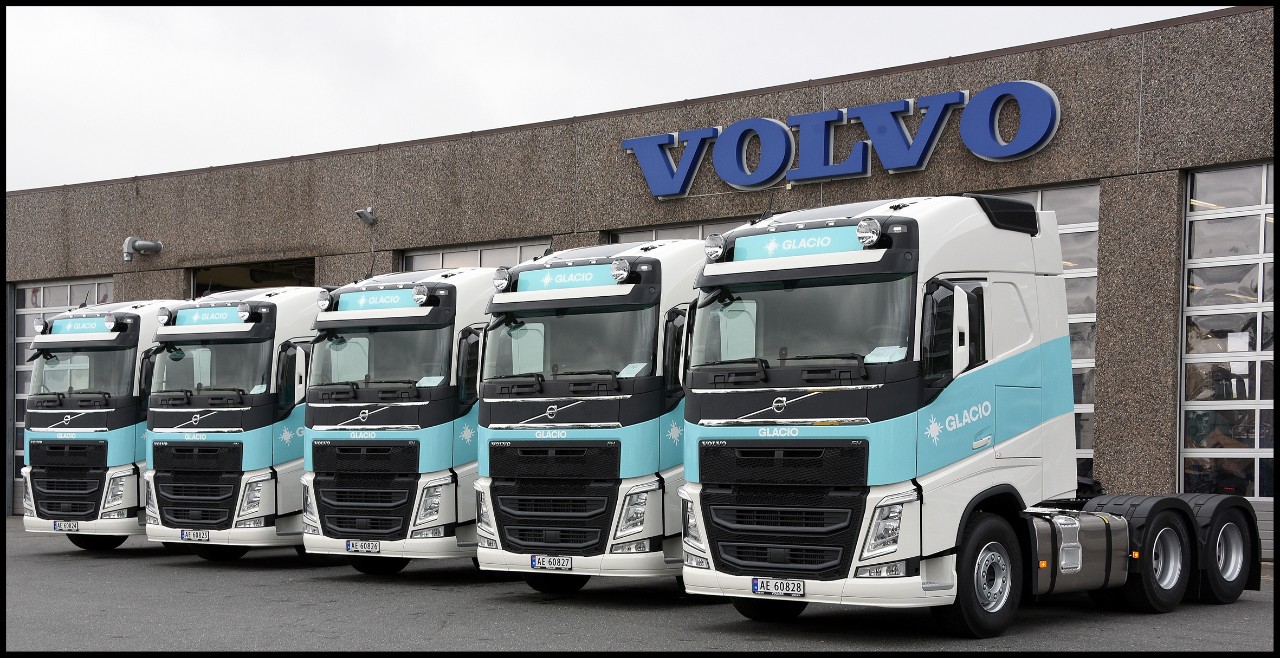 14 nye Volvo FH til Glacio Transport AS